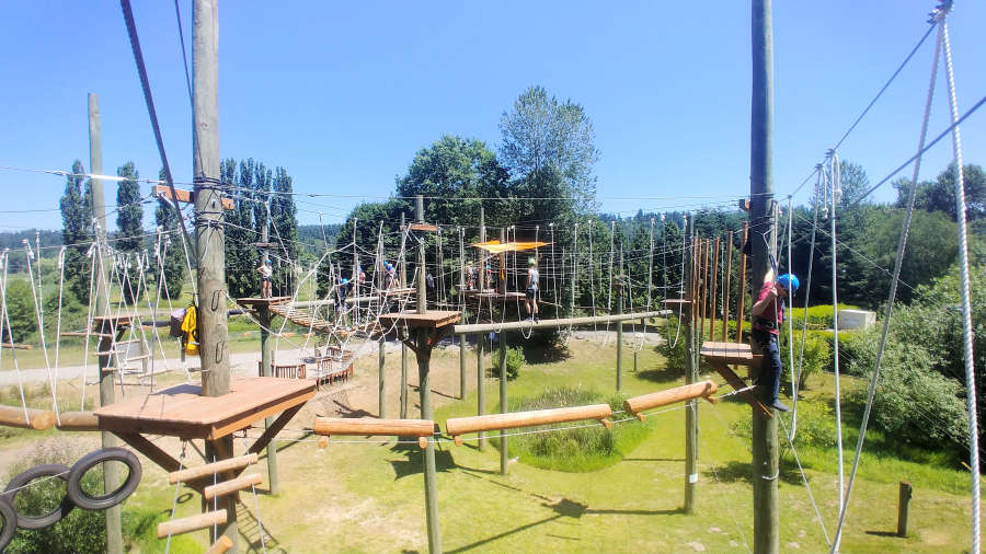 Adventura Aerial Adventure Park: There's More Than Wine In Woodinville ...