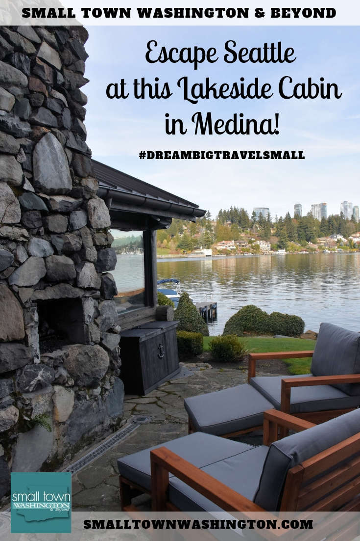 A Lakeside Cabin Near Seattle You'll Love • Small Town Washington