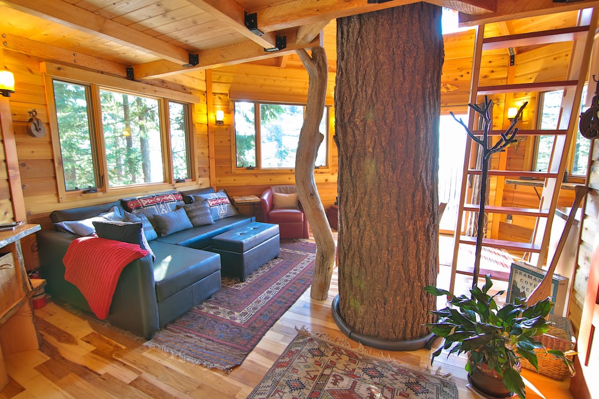 23 Epic Treehouse Rentals in Washington State Worth Booking • Small ...