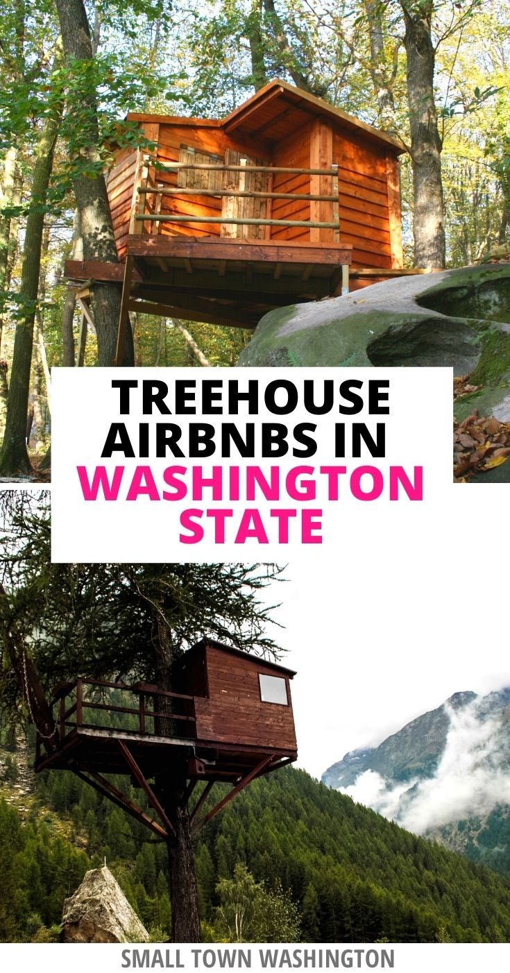 23 Epic Treehouse Rentals in Washington State Worth Booking • Small ...
