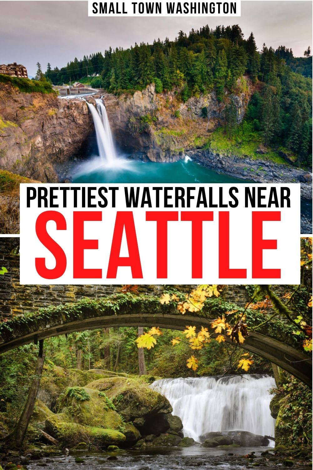 15 Prettiest Waterfalls Near Seattle • Small Town Washington